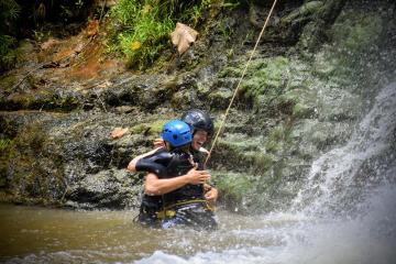 Waterfall Rappelling Kauai | Da Life Outdoors