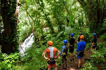 Waterfall Rappelling Kauai | Da Life Outdoors